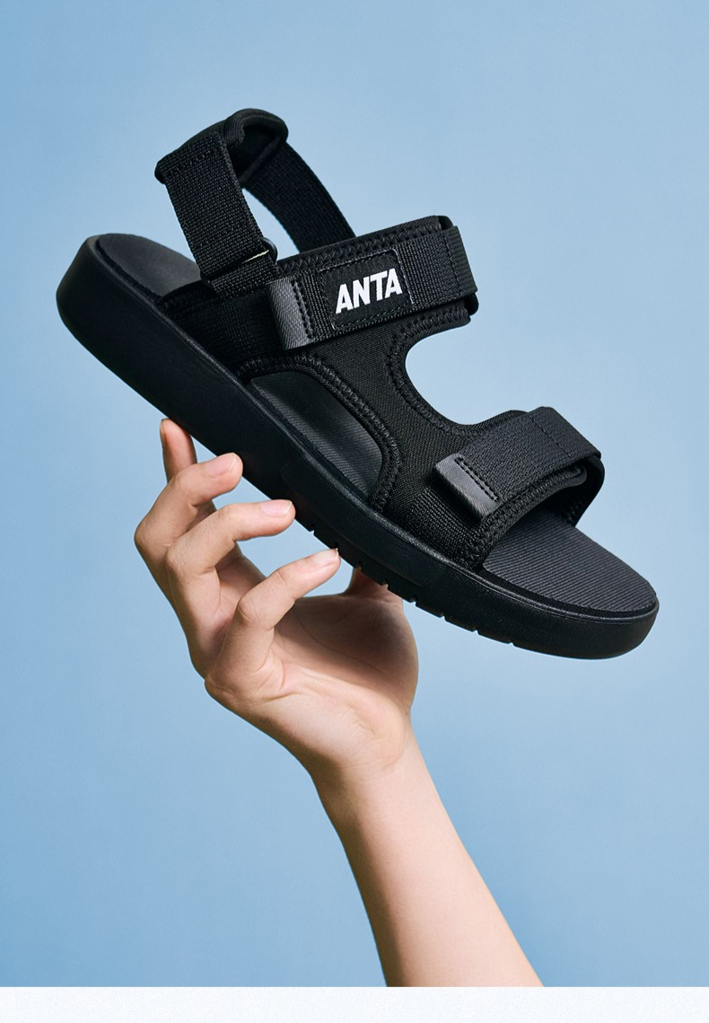 ANTA Men Sports Sandal Slippers Anti-skid Soft-soled Durable Non-slip ...