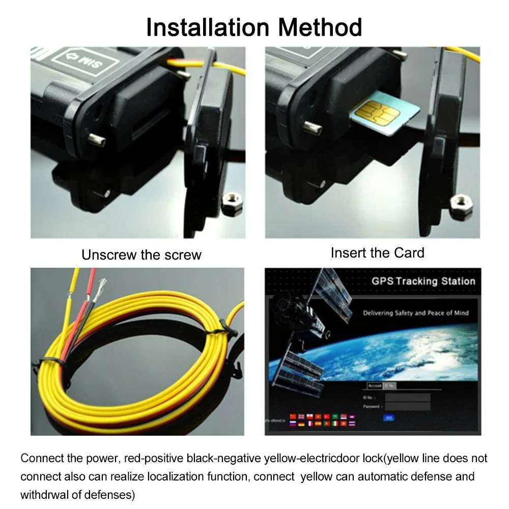Car GPS Locator Waterproof Car Anti Theft Tracker Gps Tracker Universal ...