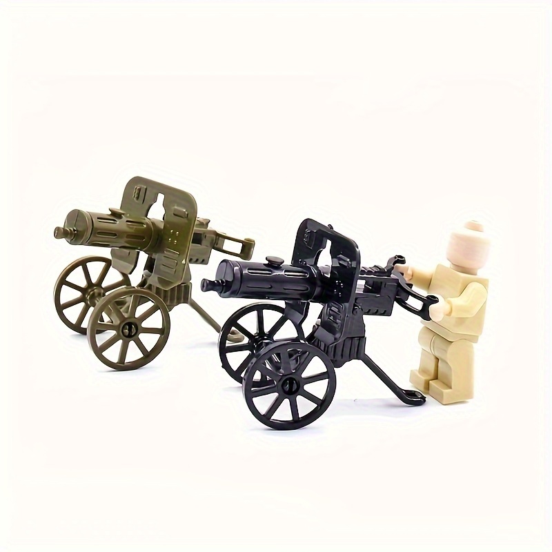 6pcs MOC Small Particle Minifigure Scene Matching High-Range Machine ...