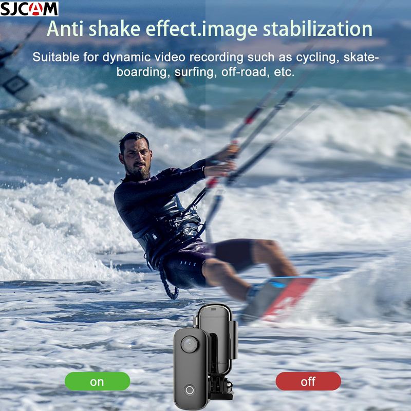 SJCAM C100+ Plus Action Camera 4K/30FPS WiFi Camera Live Portrait Mode ...