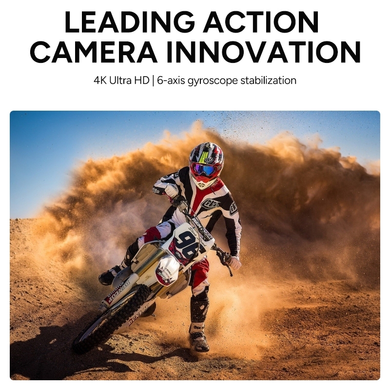 SJCAM C110+ Action Camera 4K Full HD Mini Camera Wifi Dual Anti Shake ...