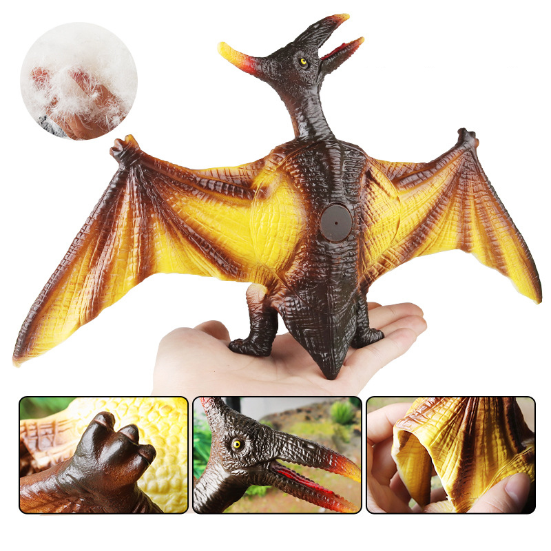 Soft Rubber Dinosaur Quetzalcoatlus Pterosaur Pterodactyl Jurassic ...