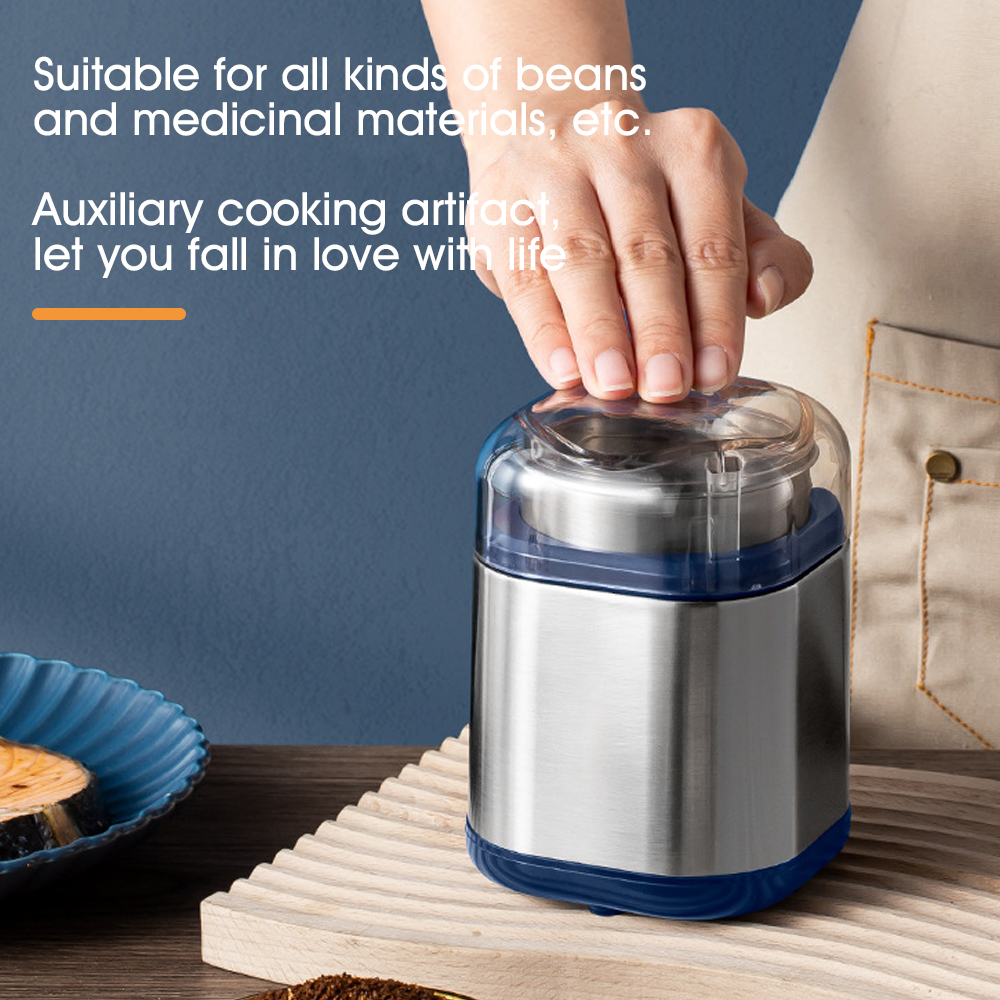 Coffee Grinder Electric Stainless Steel Mini Food Grinding Machine Home ...