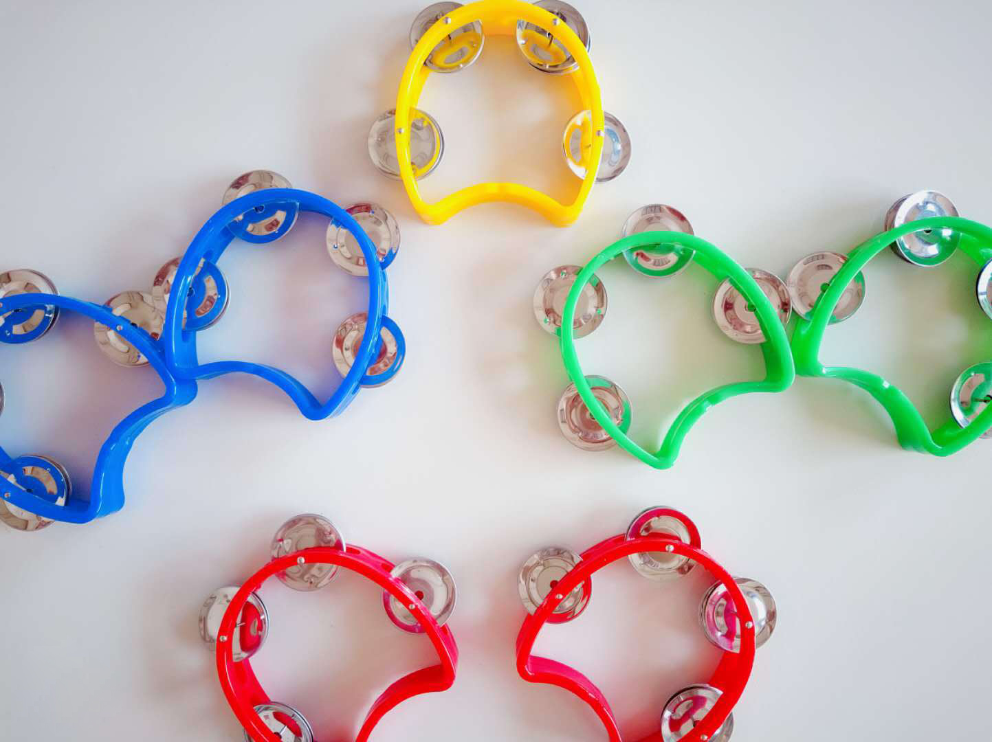 Tambourine for Kids Hand Tambourines Bulk Toddlers Musical Instrument ...