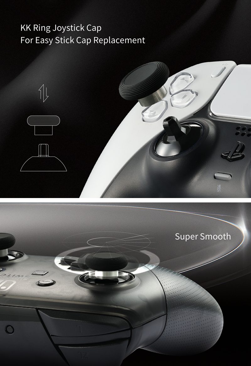 GuliKit TMR Electromagnetic Joystick for PS5 Controller PS5 Dualsense ...