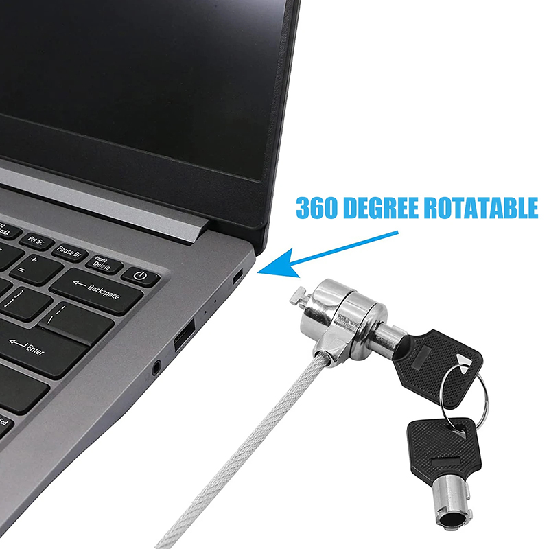 KIPRUN Zinc Alloy Security Lock, Cable Lock, Zinc Alloy Security Lock ...