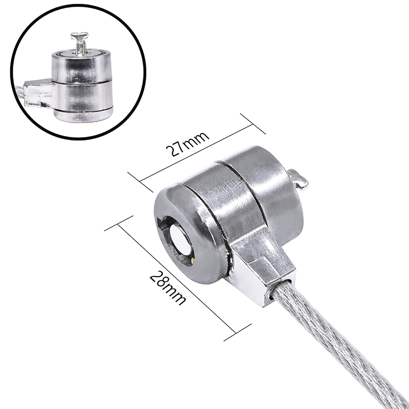 KIPRUN Zinc Alloy Security Lock, Cable Lock, Zinc Alloy Security Lock ...