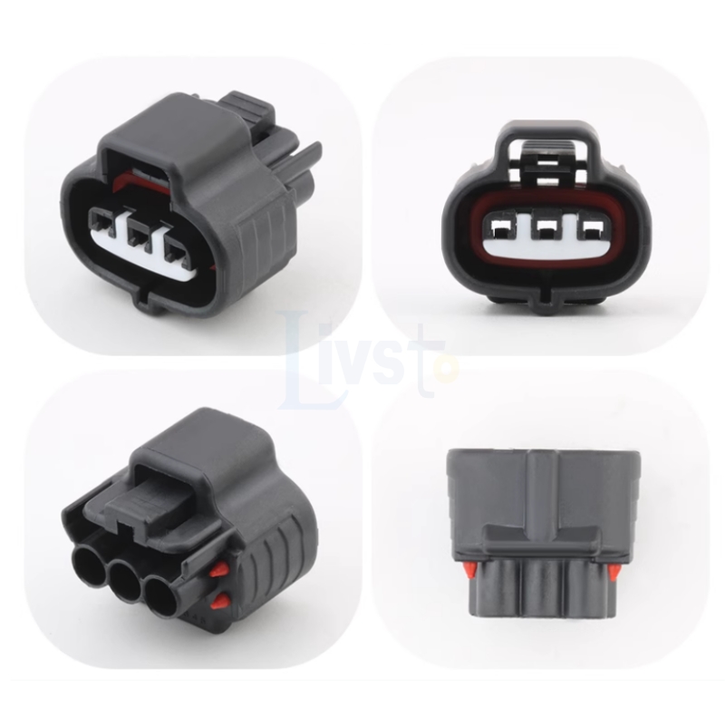 1 set 3 Pins way Female for Toyota Map Sensor Automotive Connector 6189 ...