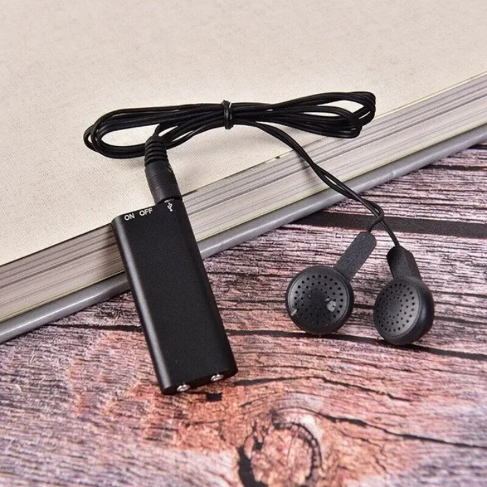 8GB Professional Voice Recorder Digital Audio Mini Dictaphone | Shopee ...