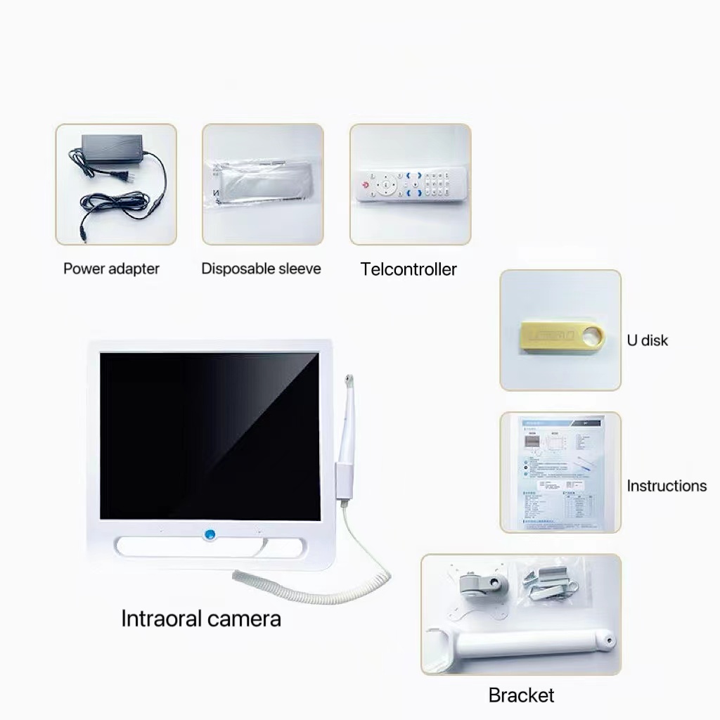 dental 17 inch lcd monitor 12.0mp usb with bracket All-in-one oral ...