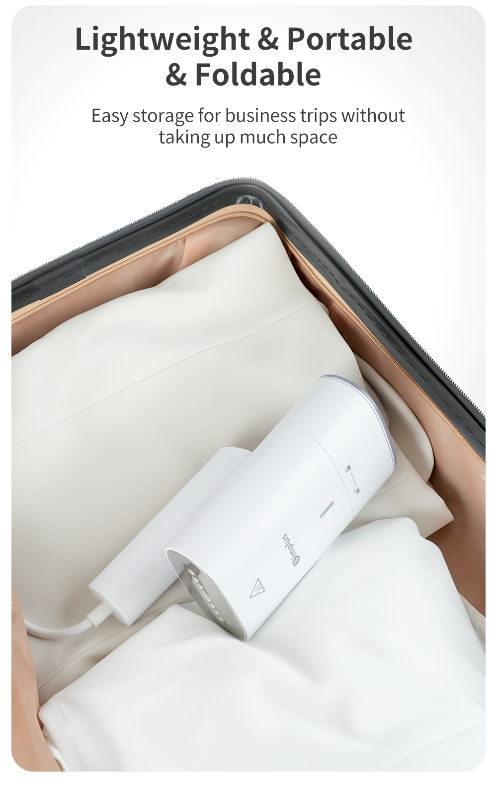 Simplus Steam Iron Handheld Garment Steamer Travel Steamer Iron for ...