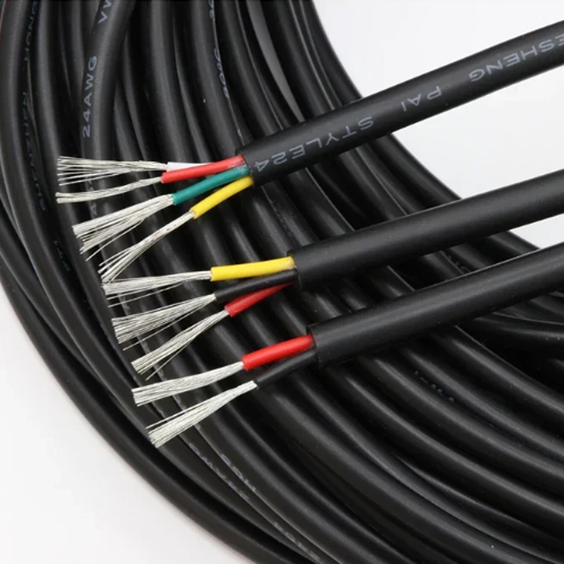 UL2464 Sheathed Wire Cable Copper Signal Cable 2 3 4 5 6 7 8 10 Soft ...