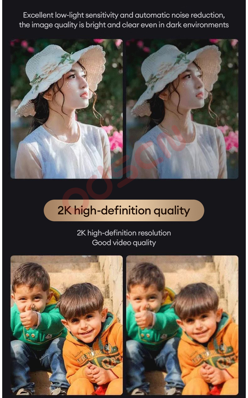 ODSCN Webcam 2K/ 1080P/ 720P Full HD Video Call For PC Laptop With ...