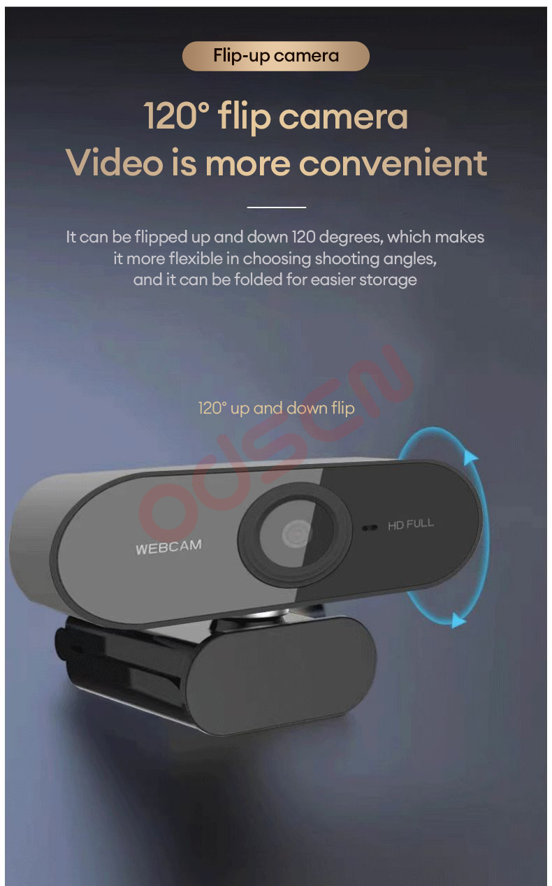 ODSCN Webcam 2K/ 1080P/ 720P Full HD Video Call For PC Laptop With ...