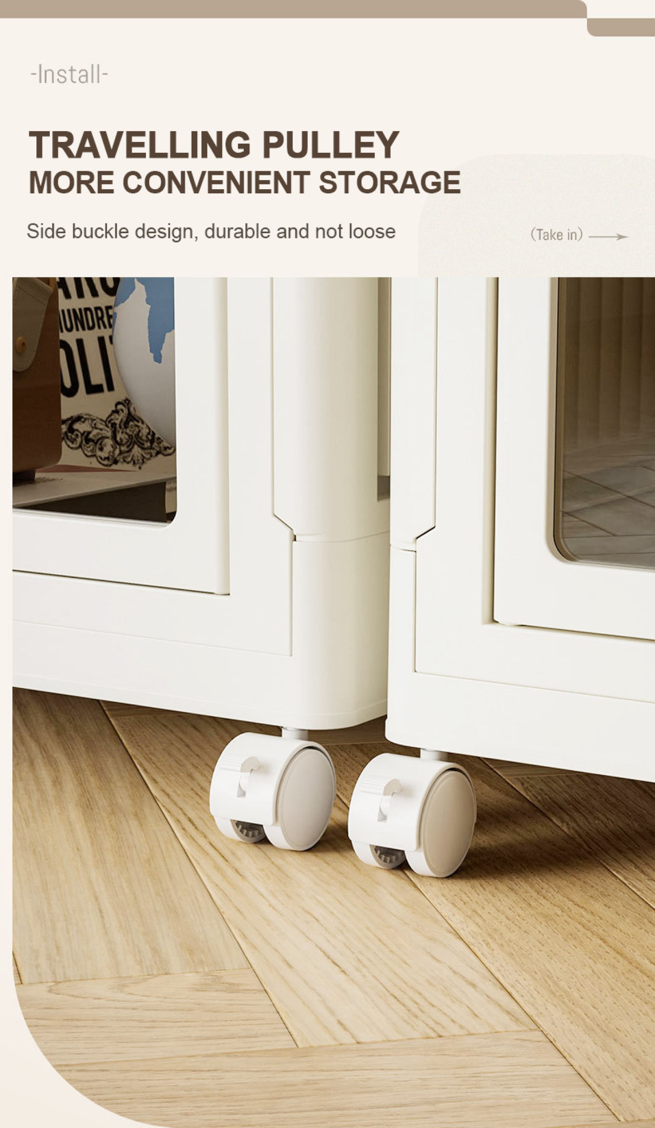 Baby Clothes Cabinet Wardrobe Double Door Storage for kid Storage ...