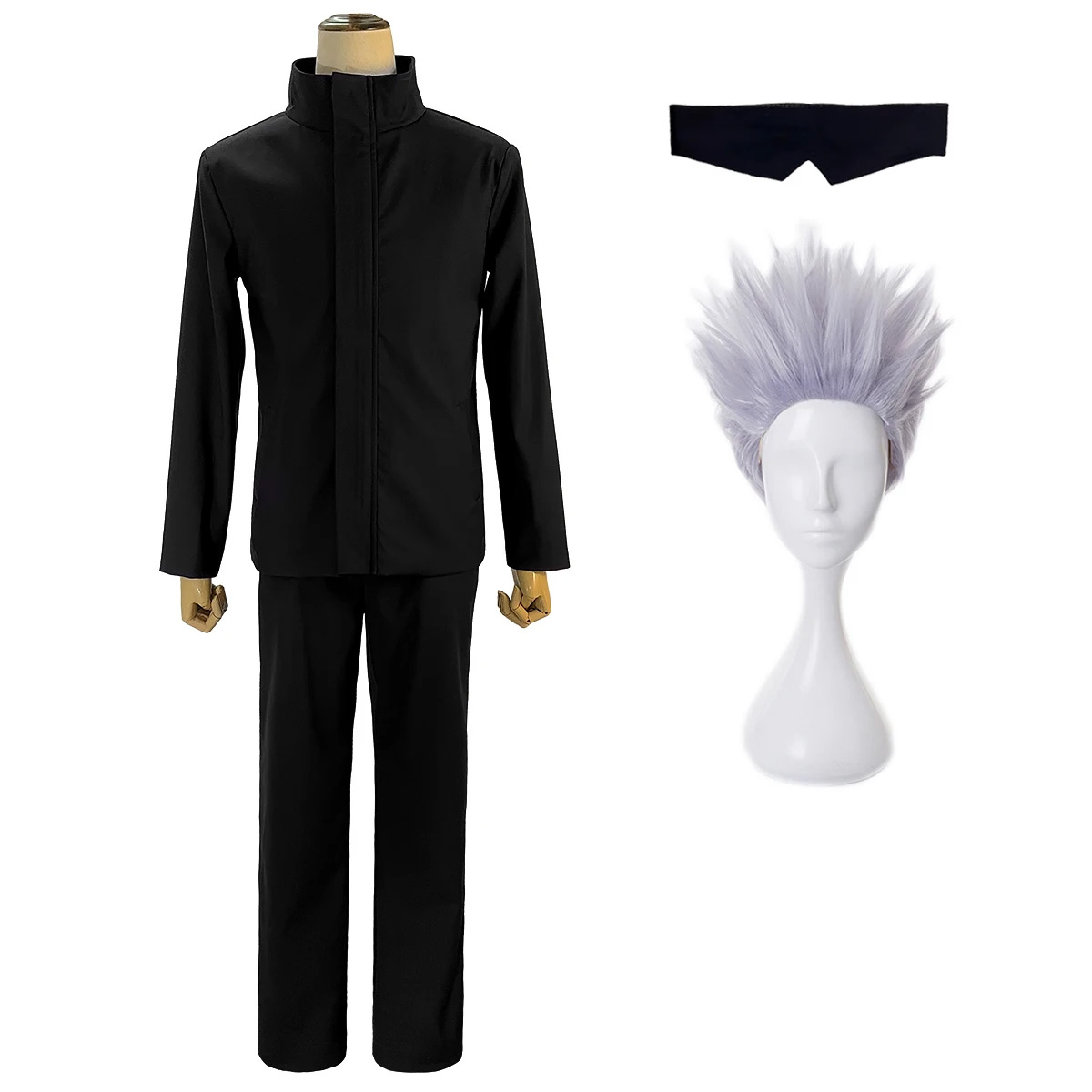 Jujutsu Kaisen High School Gojo Satoru Cosplay Costume Uniform for Men ...