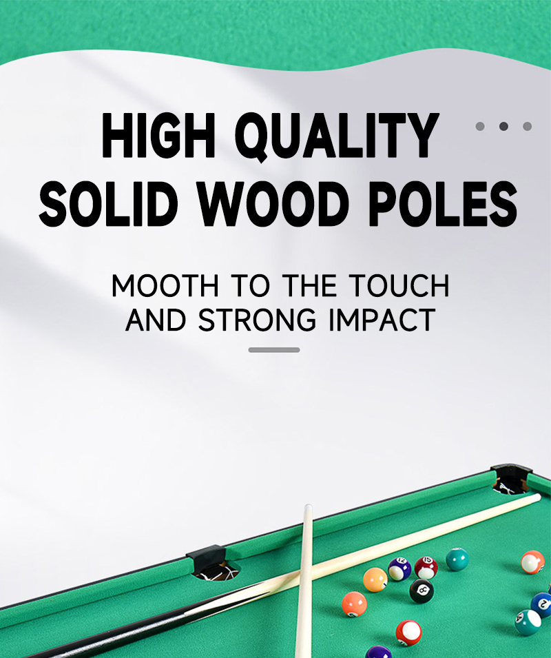 FUNC New 36x20 Inches Mini Billiard Table For Kids Wooden Tabletop Pool ...