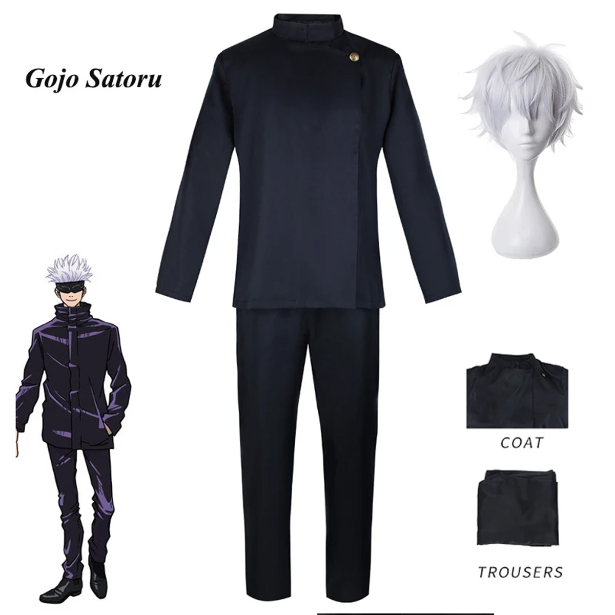 Jujutsu Kaisen Satoru Gojo Geto Suguru Ryomen Sukuna Cosplay Costume ...