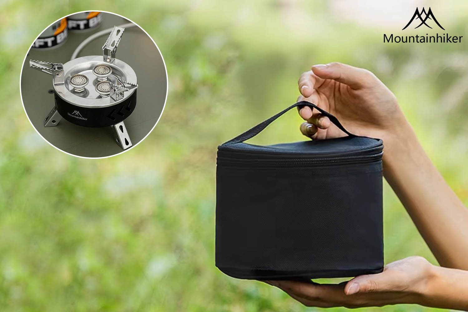 Mountainhiker Mini travel gas stove, climber, camping stove, large ...