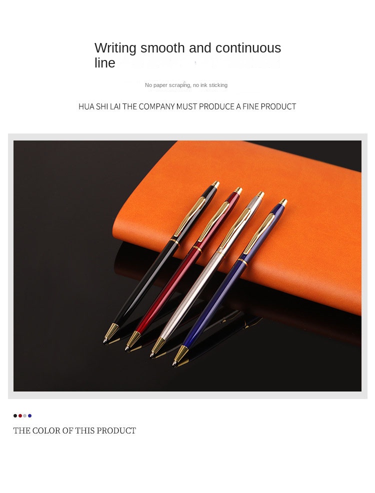 1pcs Multifunctional metal ballpoint pen durable signature pen creative ...