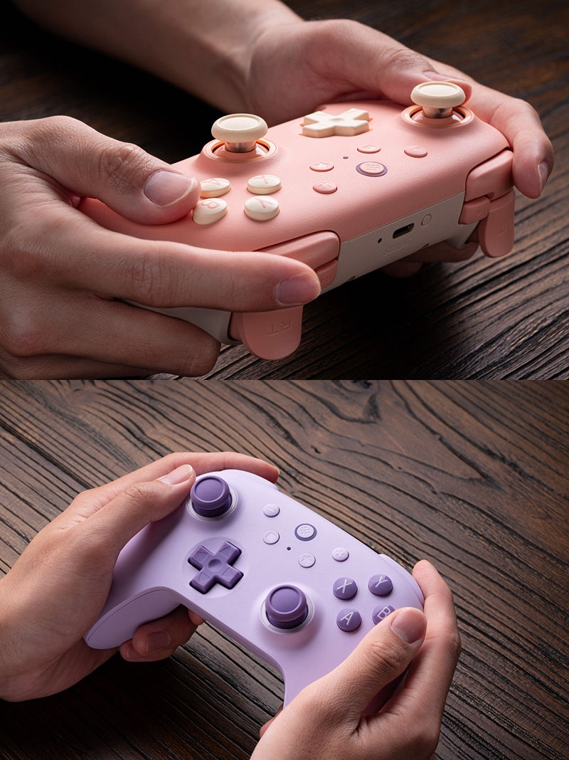 8BitDo Ultimate 2C Wireless Controller Compatible with Windows 10 11 Android Hall Effect ...