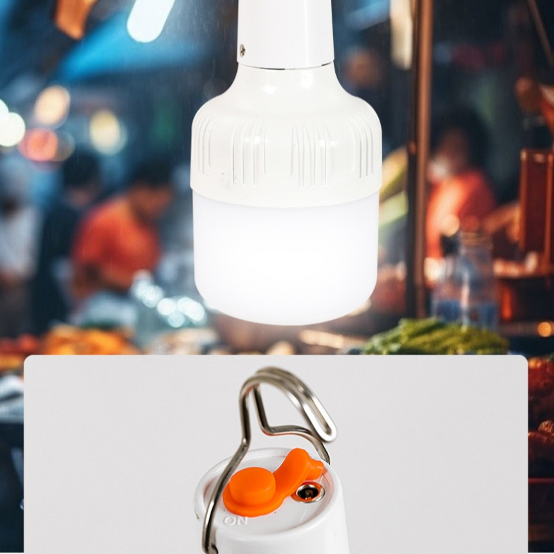 Solar Bulb Panel Light LED Portable Bulb Outdoor Waterproof Bulb Lamp ...