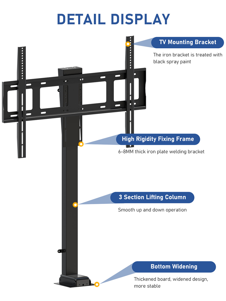 TV LIFT mechanism with remote tv lift stand tv lifter motorized tv lift ...