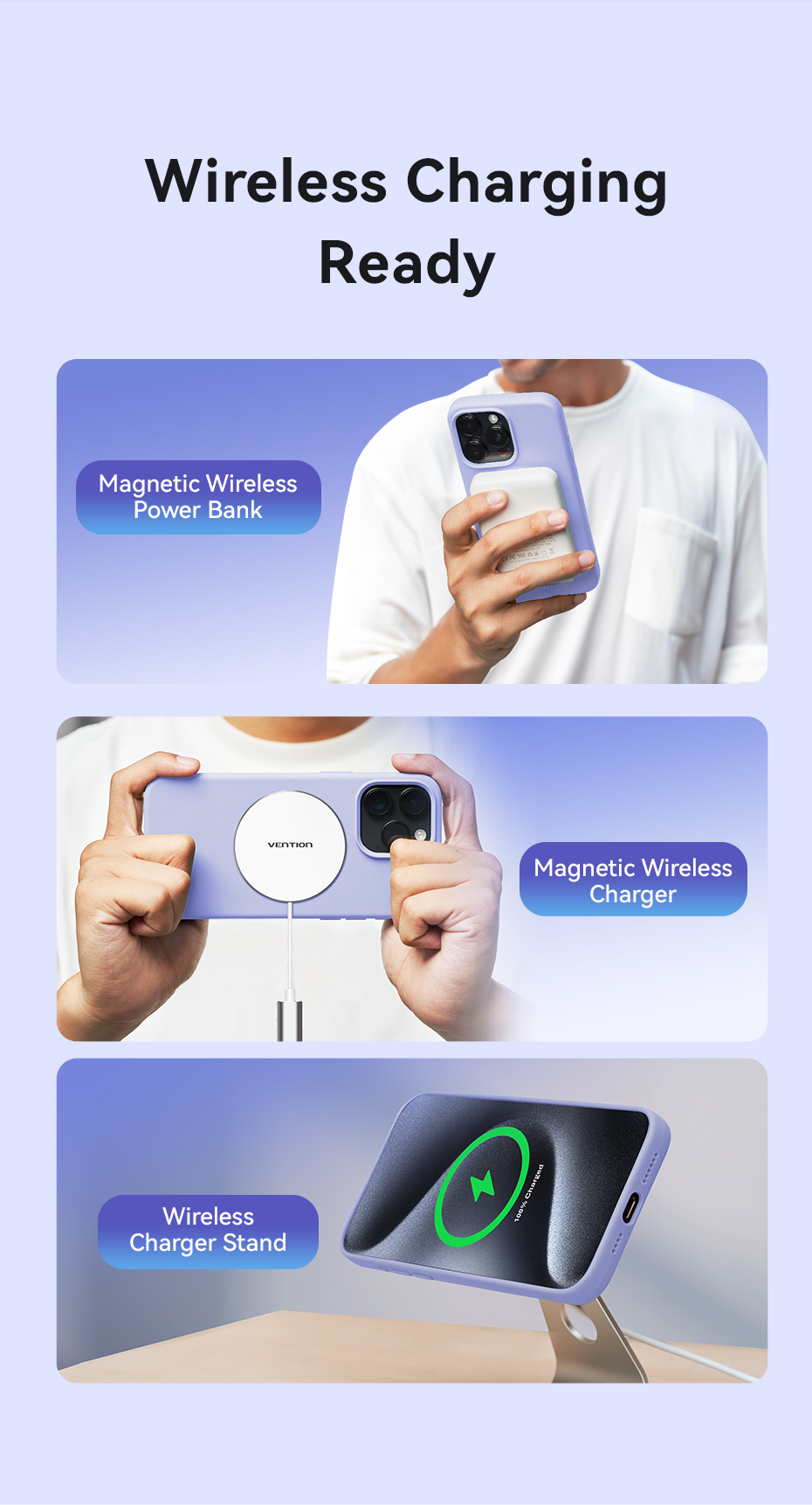 Vention Liquid Silicone Case with MagSafe for iPhone 13/14/15 Series ...