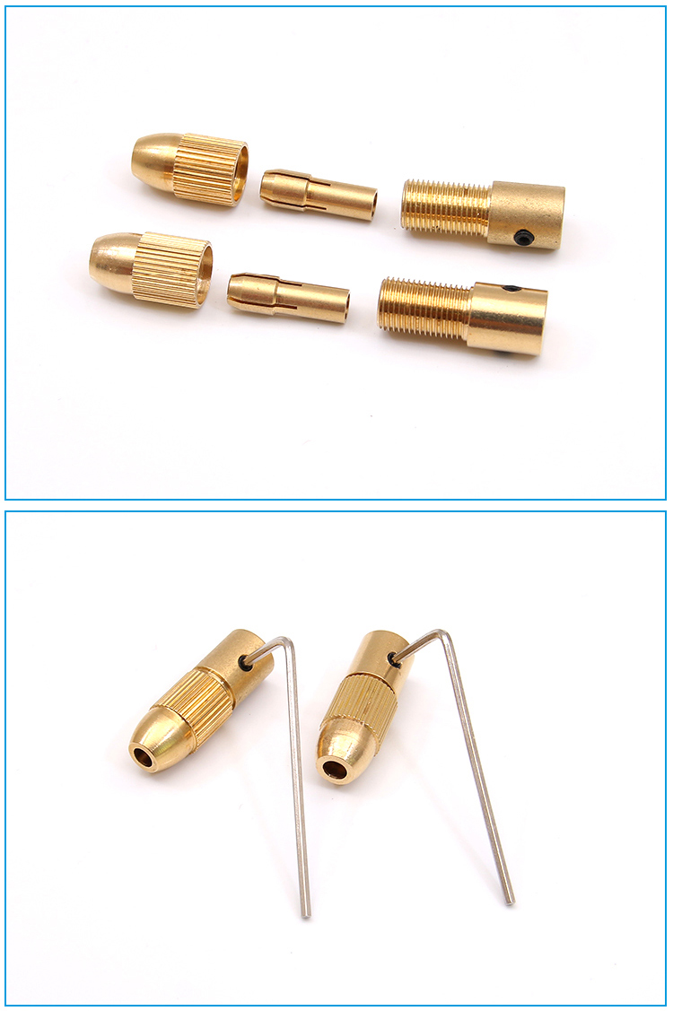 7PCS 2.35mm/3.17mm Small Electric Drill Bit Collet Micro Twist Drill ...