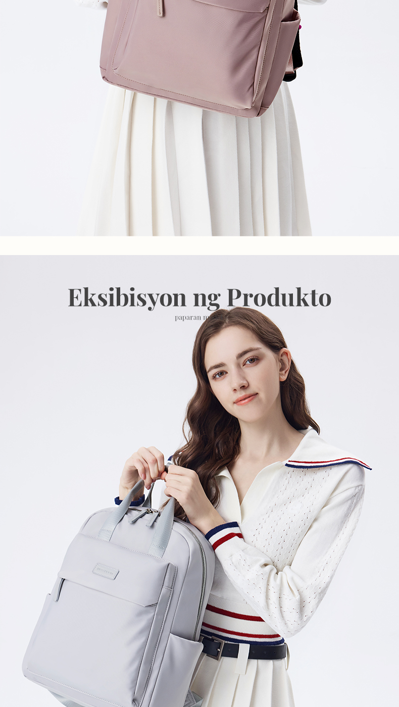 MOSSDOOM Boutique Women's Backpack Fashion College Backpack | Shopee ...