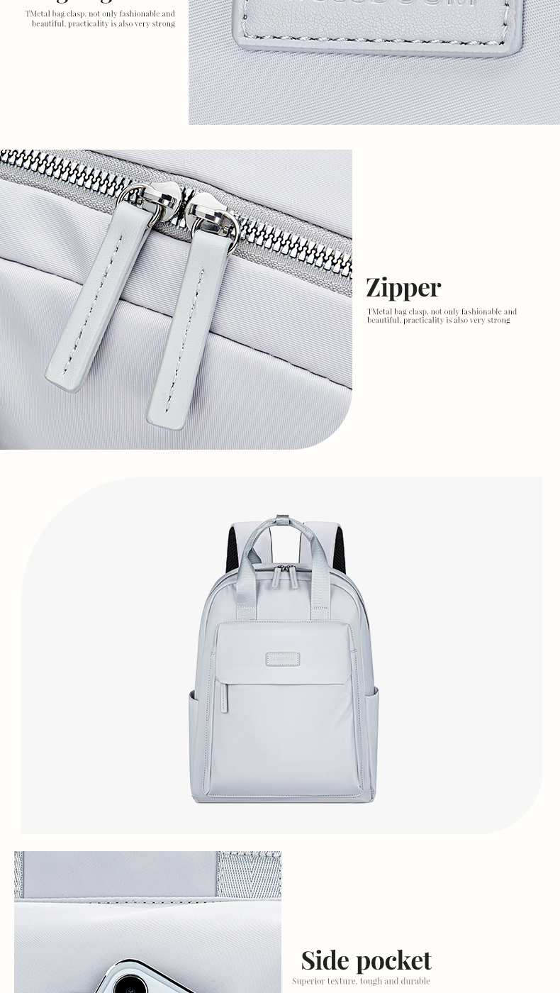 MOSSDOOM Boutique Women's Backpack Fashion College Backpack | Shopee ...