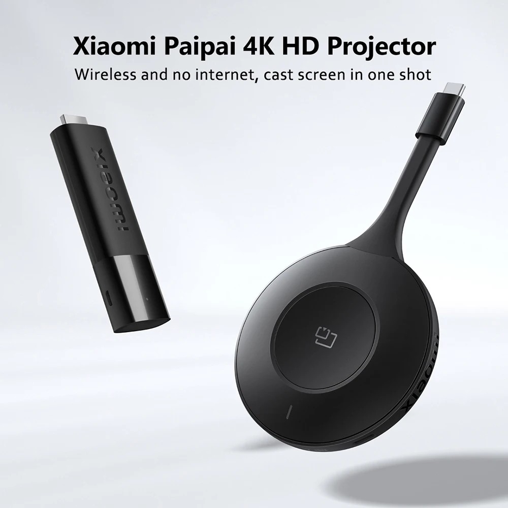 New Xiaomi TV PaiPai 4K HD Projector Adapter Type-c Wireless Display ...