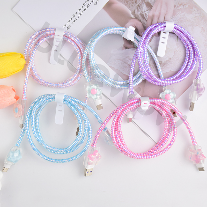 【For Android】 BlueWow USB Type-C Soft Silicone Charger Protector/Ins ...