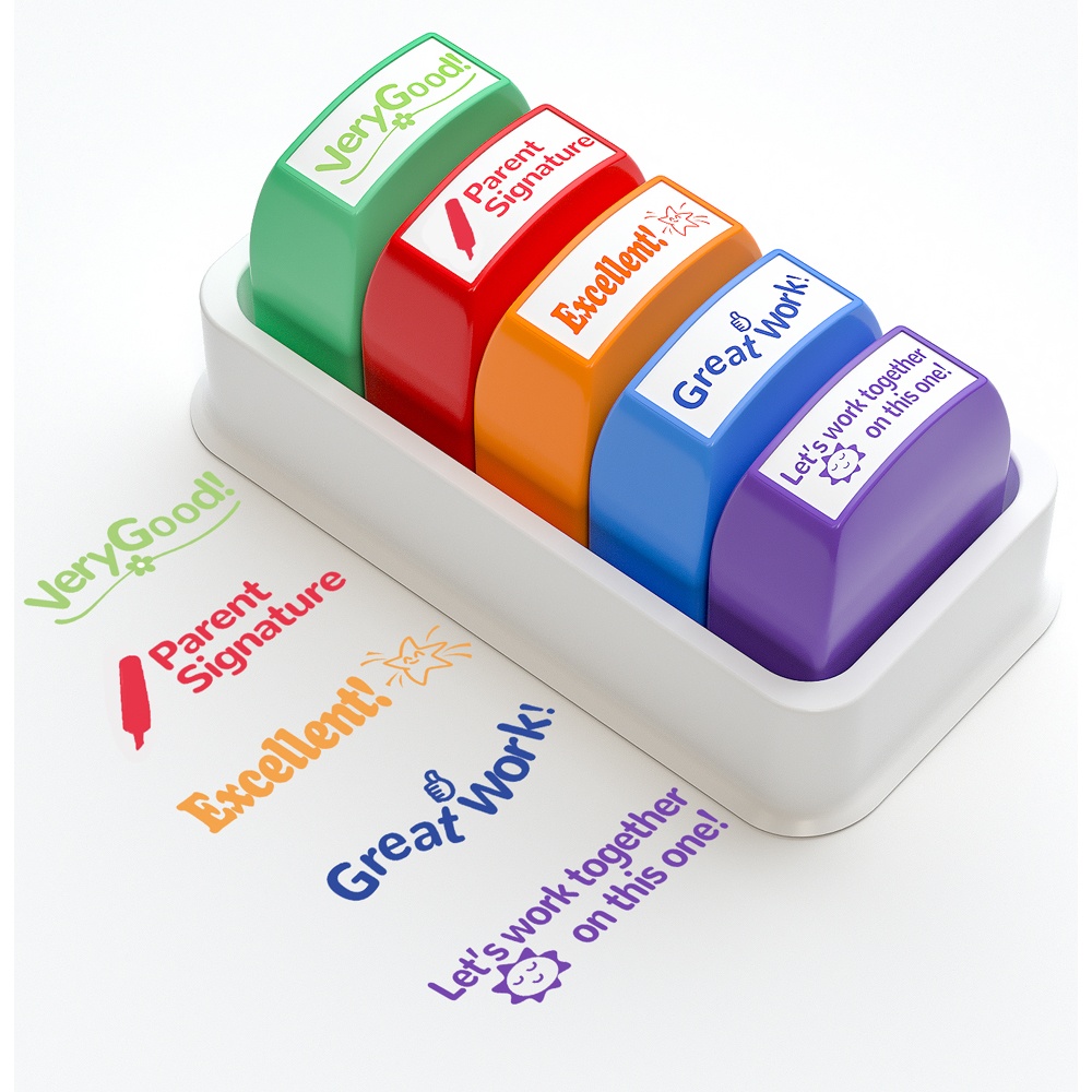 Rainbow Stamps Teacher Stamp Grading Reward for Students Praise for ...
