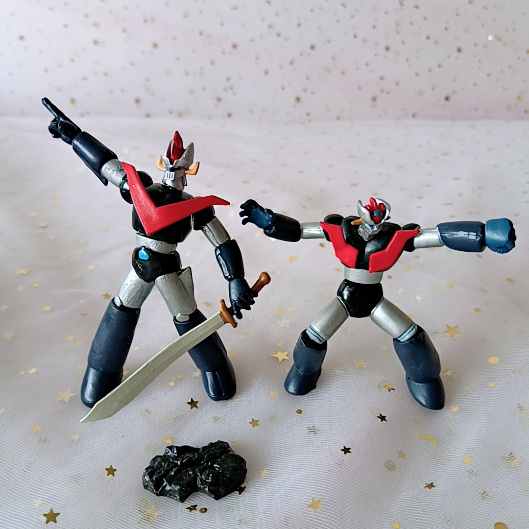 2Pcs/Set 8cm Anime Mazinger Z PVC Action Figure Kids Toys Mazinger Z ...