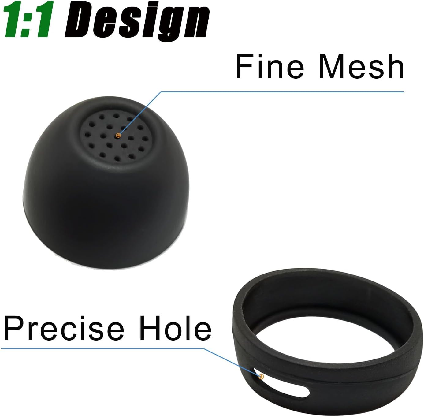 Replacement Eartips and Wingtip Earbuds Ear Tips for Samsung Galaxy ...