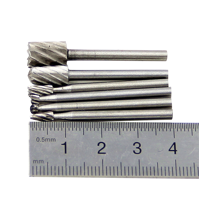 6PCS Mini woodworking small rotating file grinding head DIY carpenter ...