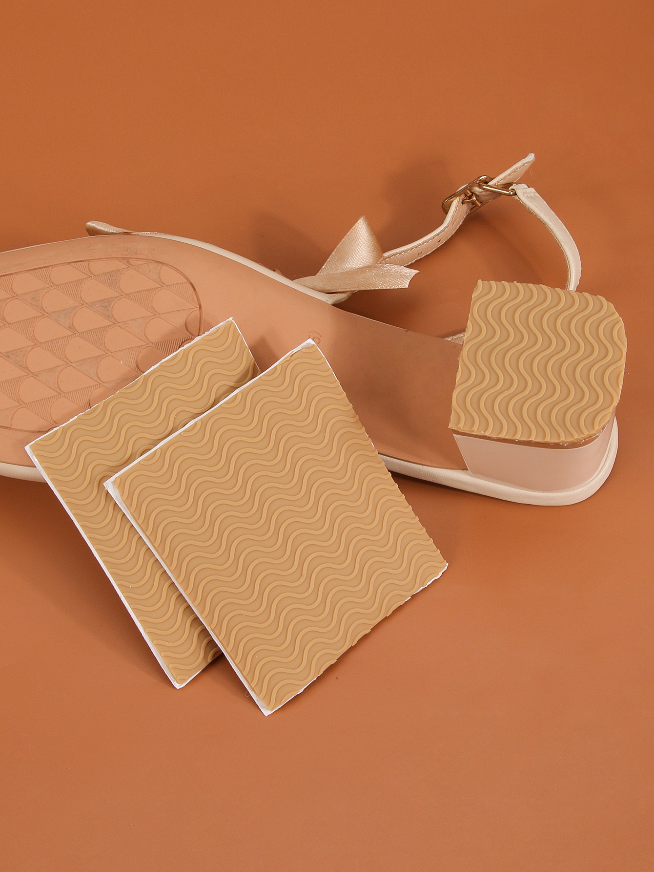 1 Pair of Rectangle Anti-Slip High Heel Sole Protector Pads for Women ...