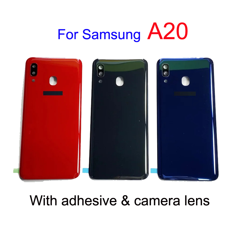 For Samsung Galaxy A20 Back Cover Housing And Middle Frame | Shopee ...