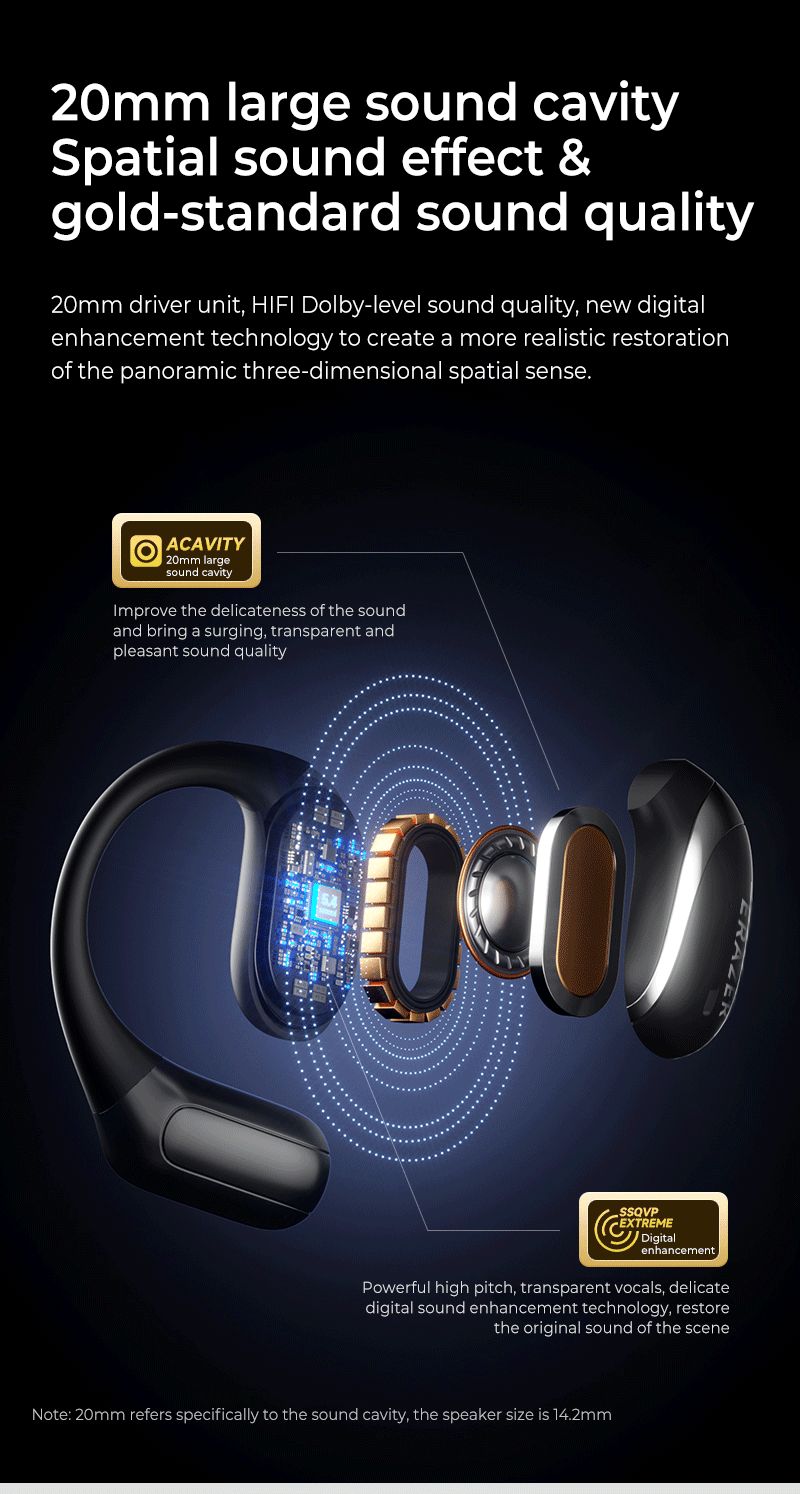 Lenovo ERAZER X9 AI Smart Real-Time Translation Wireless Earphones ...