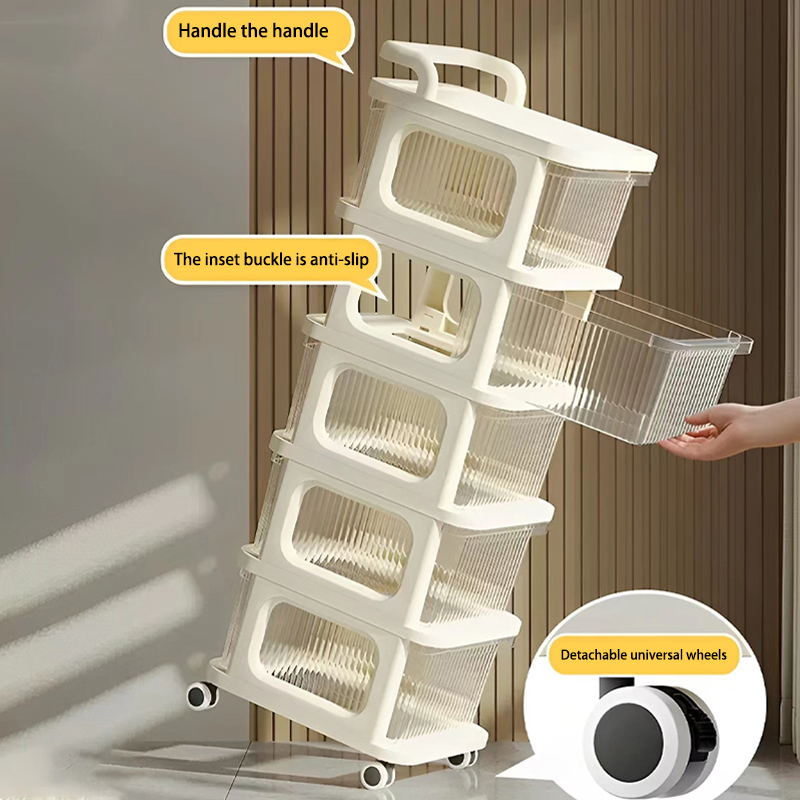 Sunlife Multi-layers Storage Trolley Stationery Books Document Bond ...