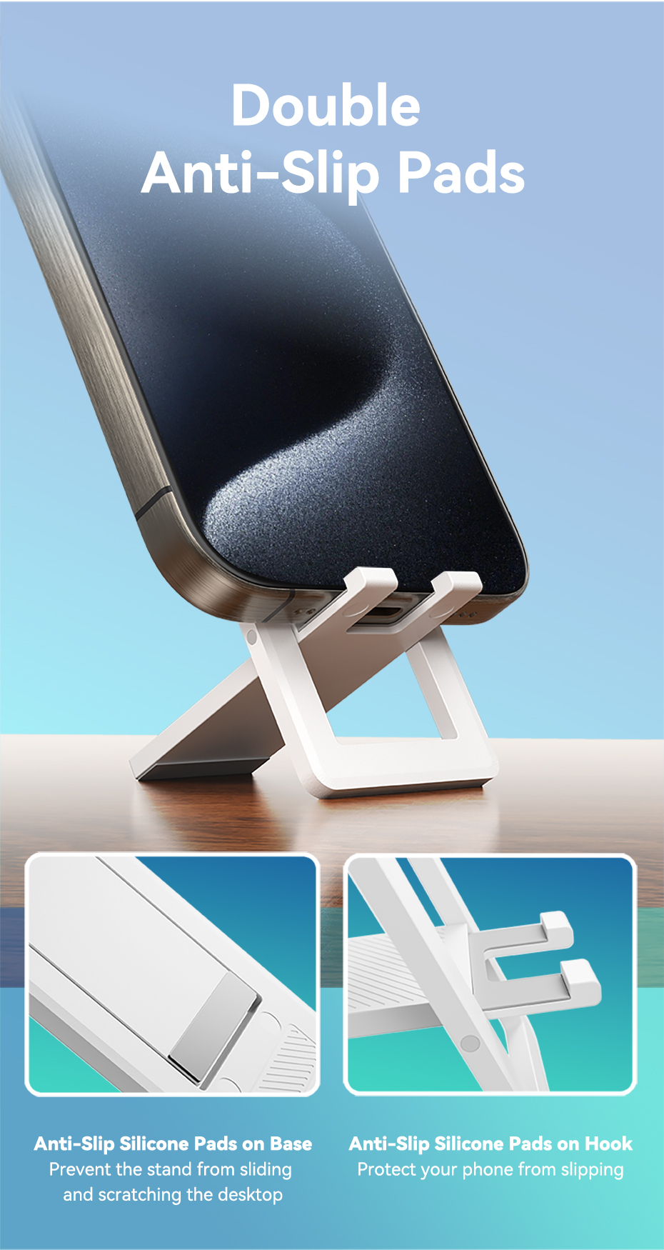 Vention Phone Stand for Desk ABS 4.7-6.7" for PHone | Shopee Philippines