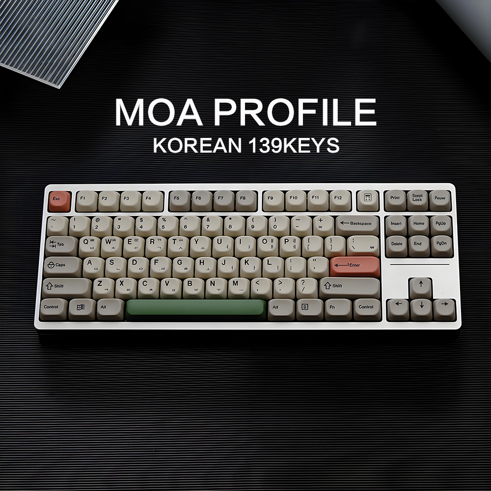 MOA Profile Retro 9009 Keycap/set 139Keys PBT Custom Keycaps for ...