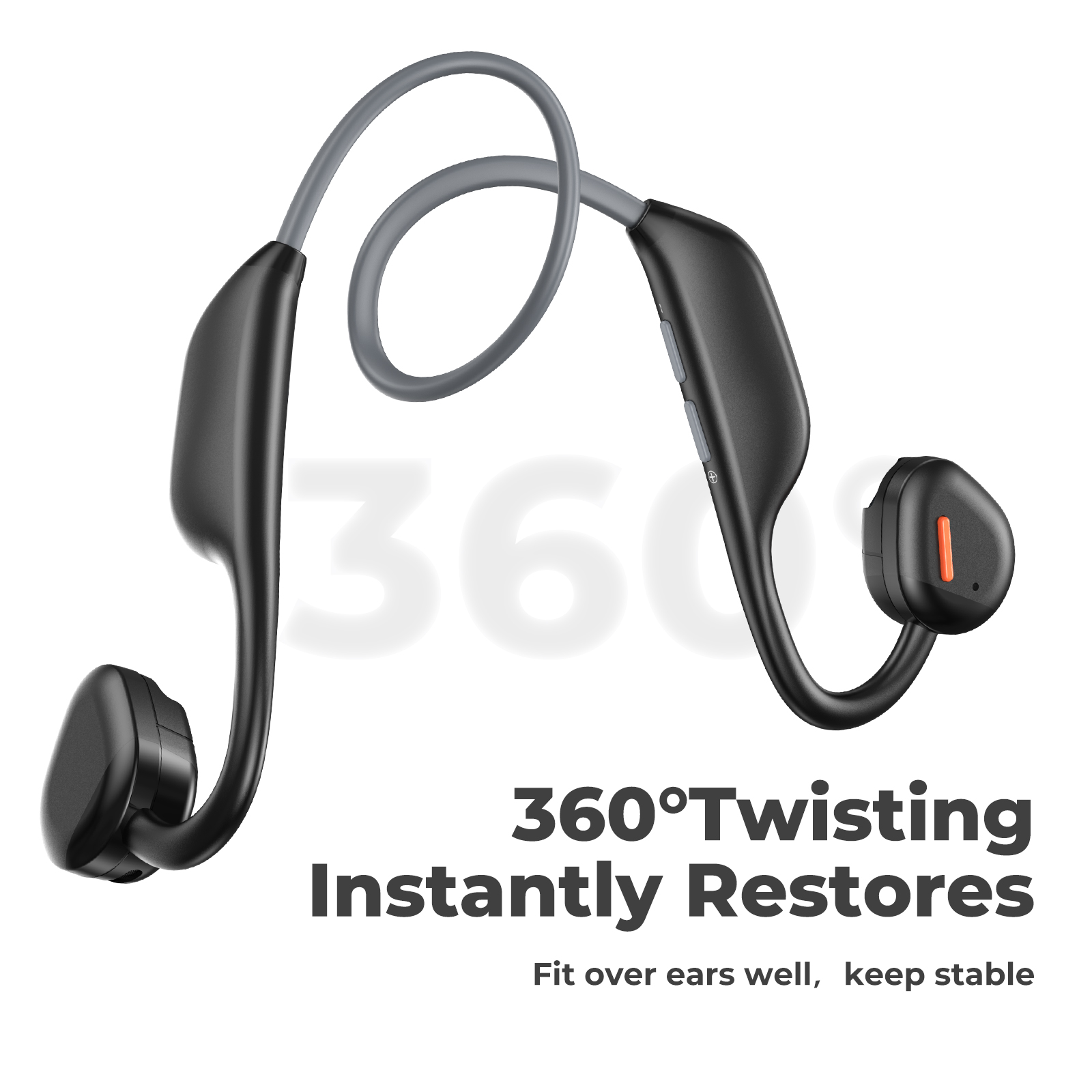 MINISO X60 Wireless Earbuds Bone Conduction Bluetooth 5.4 Sports ...