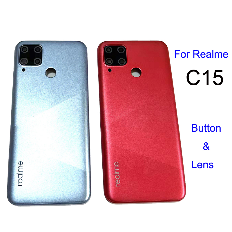For Realme C15 Back Cover Housing Replacement | Shopee Philippines