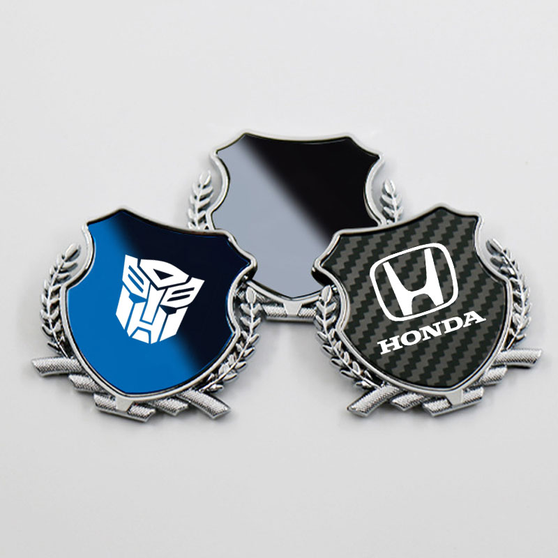 Honda HRV HR-V Car 3D metal wheat ear decoration car sticker ...