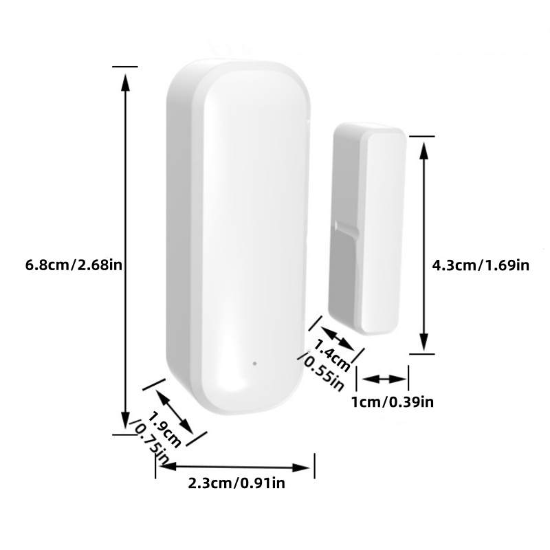 Tuya Wifi Door Sensor Window Entry Sensor Security Burglar Door Sensor ...