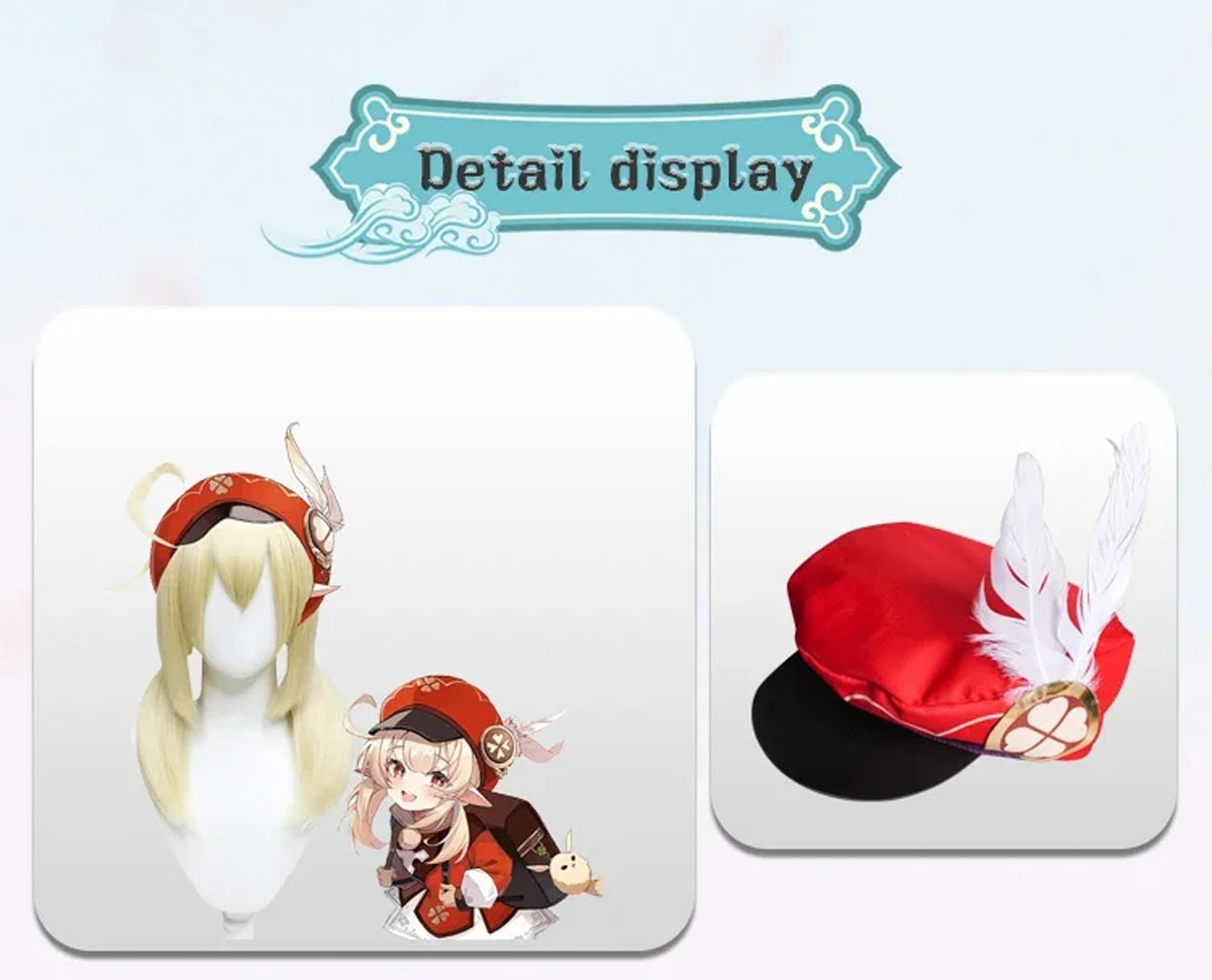 Genshin Impact Klee Cosplay Costume Uniform Anime Chinese Style ...