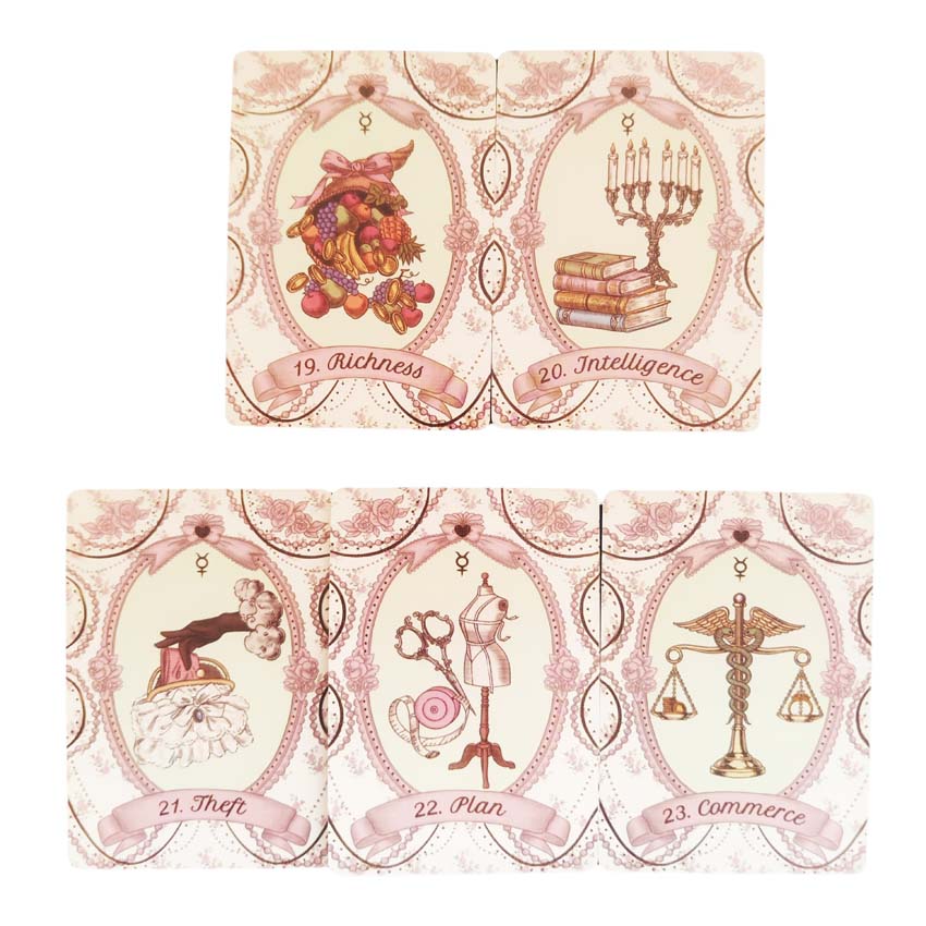 65 Pcs The Rosebelle Oracle Deck Card Games No Manual | Shopee Philippines