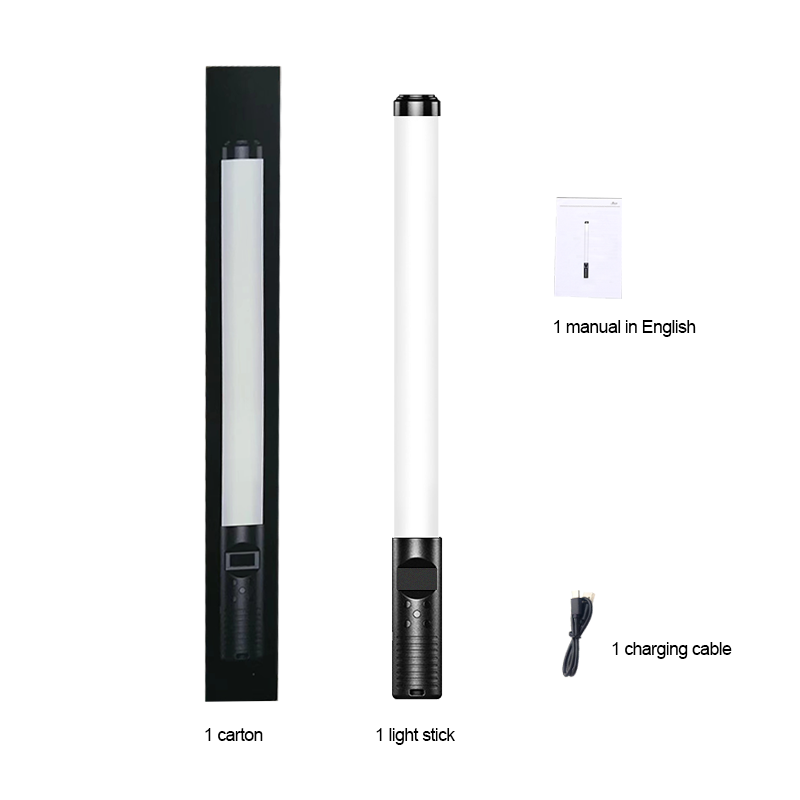 30 color modes, handheld RGB LED light stick - full color photography ...